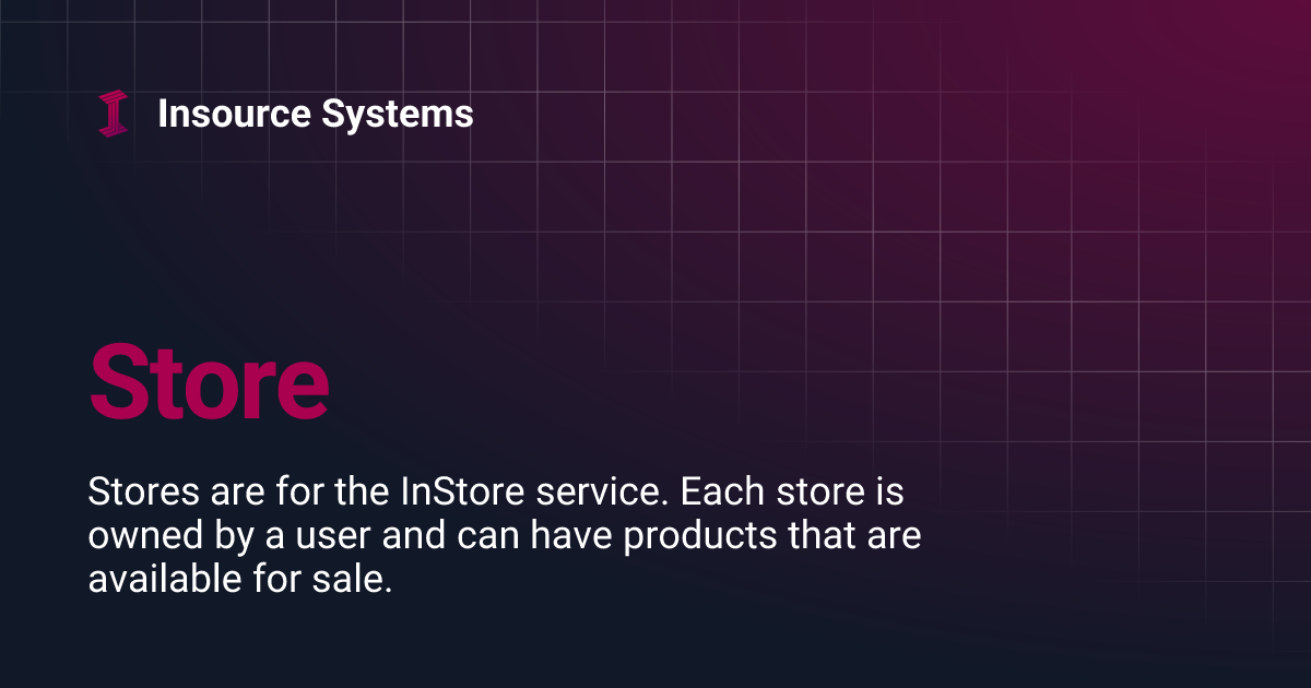 Store | Insource Systems
